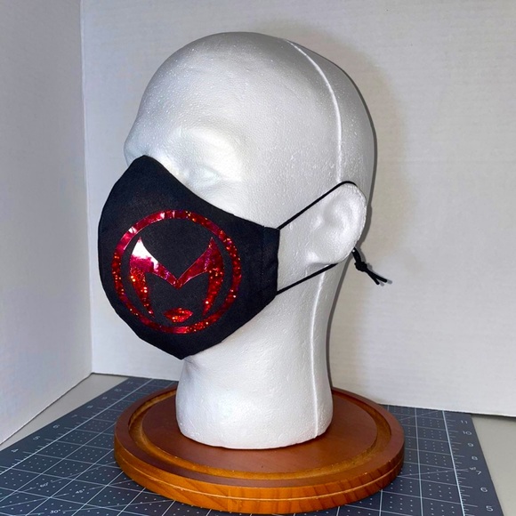 Hand Crafted | Accessories | Scarlet Witch Face Mask Wandavision | Poshmark
